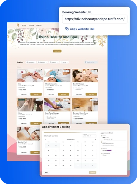 Trafft - Free Scheduling and Booking Software
